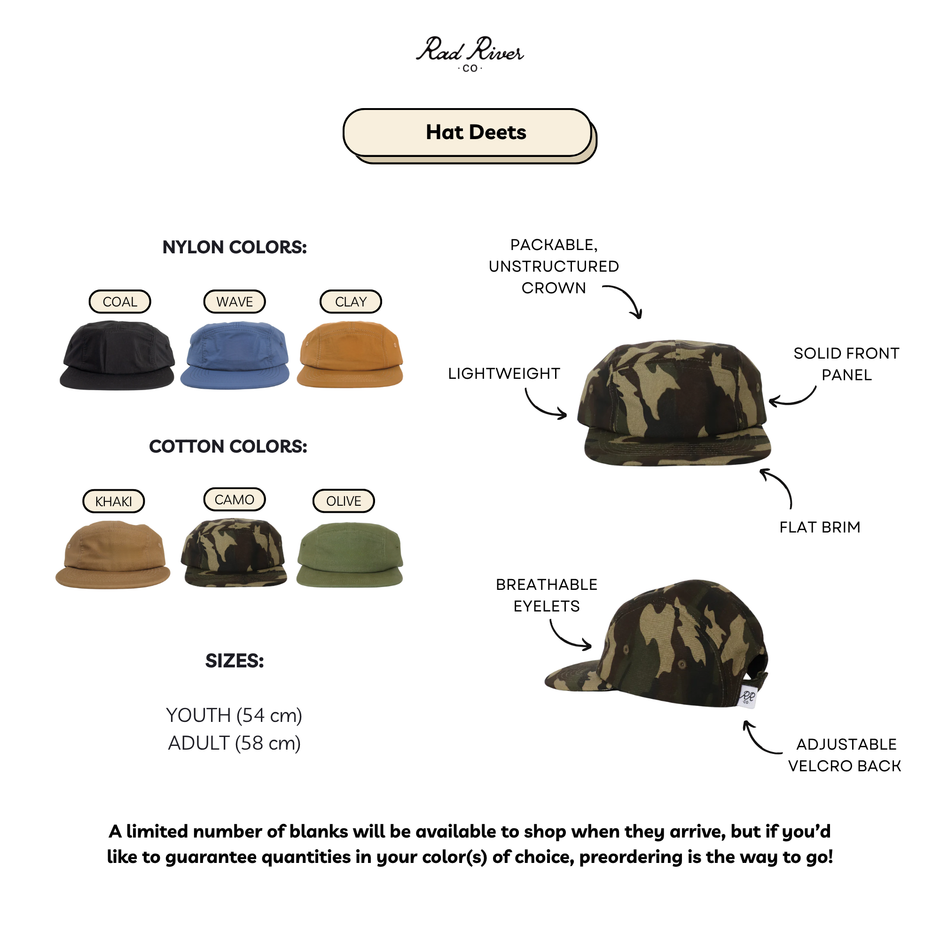Five-Panel Hats